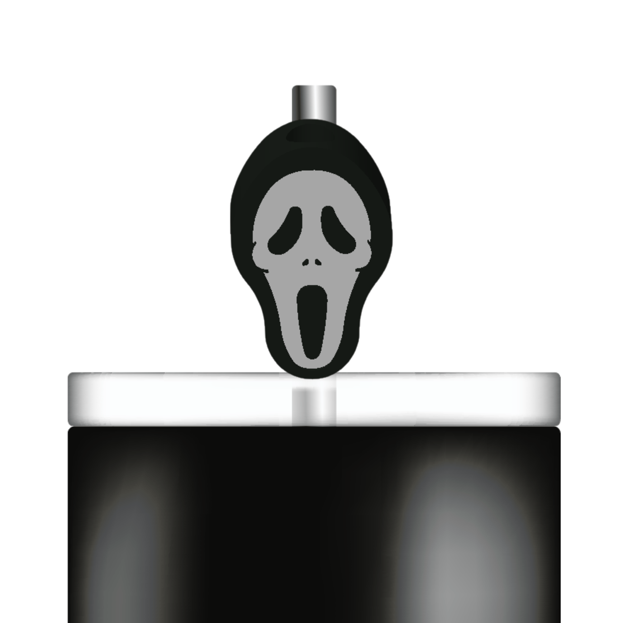 Get Your Scream On with the Ghostface Straw Buddy! 8MM | www ...